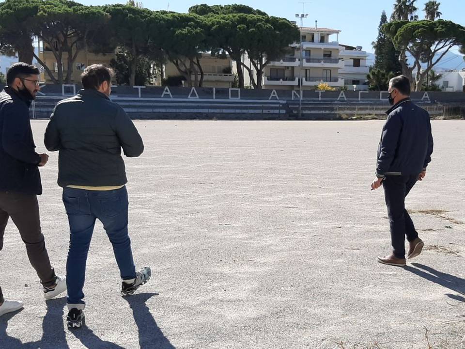 Στ.Χατζηστέργου: Ξεκίνησαν οι εργασίες στο ιστορικό Γήπεδο Ανταγόρας ...
